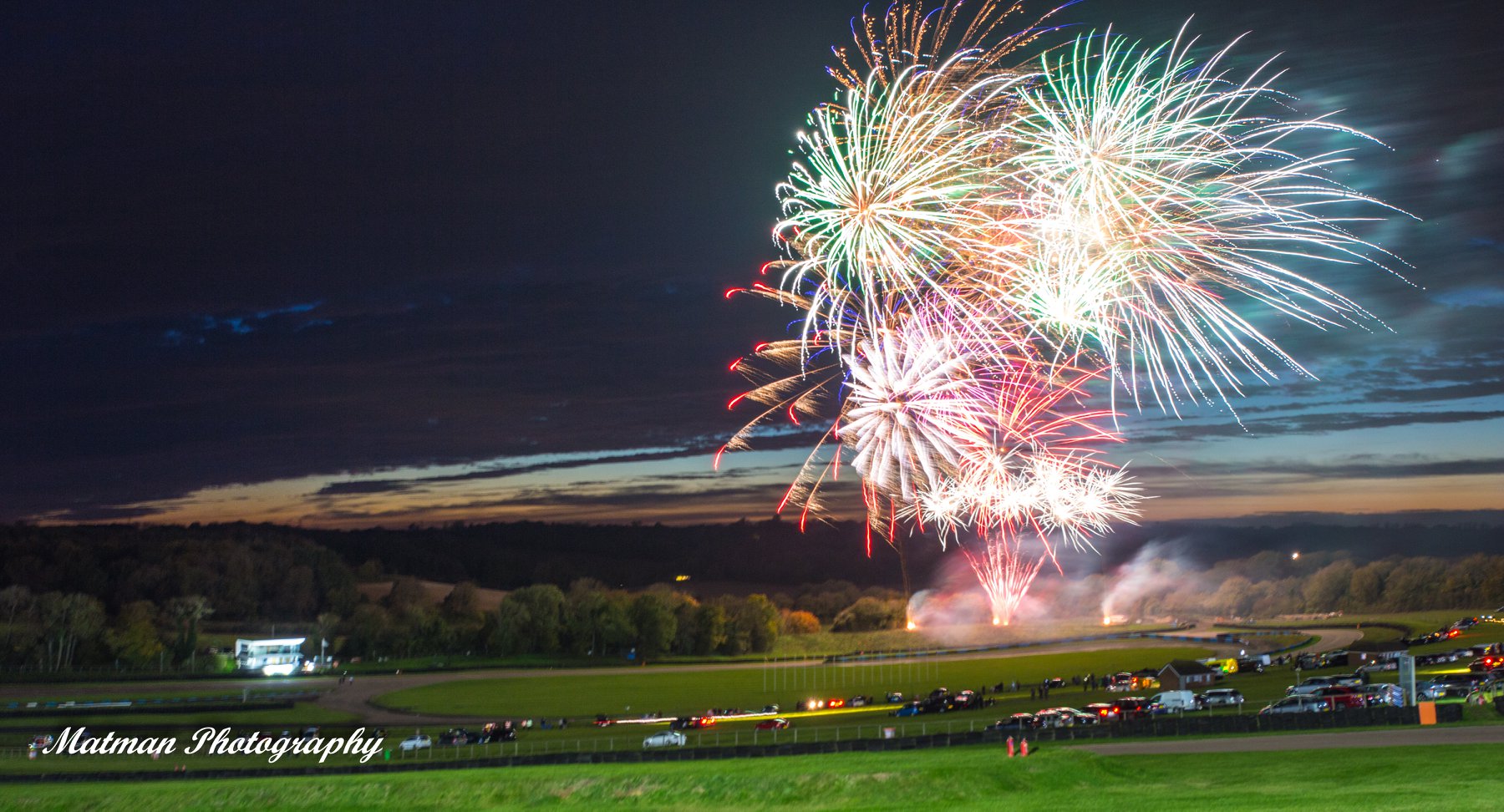Fireworks in Kent & Racing Under Floodlights - Rallycross at Lydden Hill
